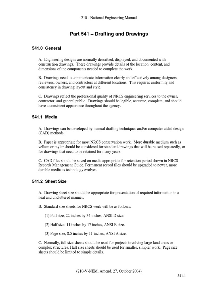 Part 541 - Drafting and Drawings | Download Free PDF | Computer Aided ...