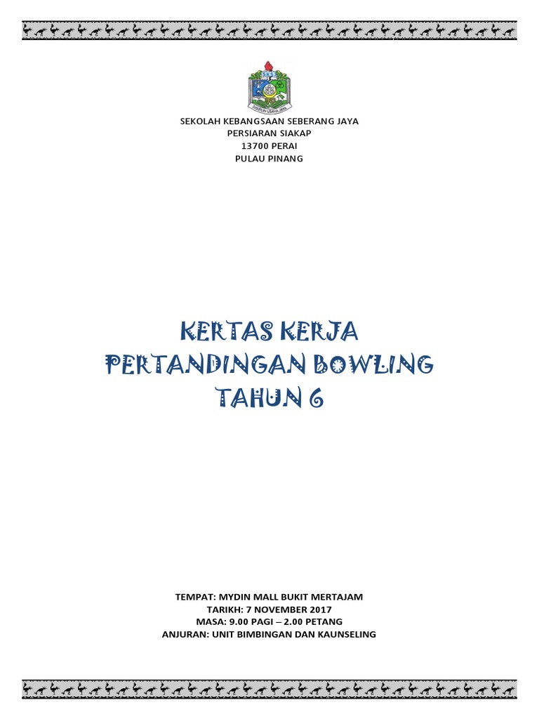 Kertas Kerja Bowling | PDF