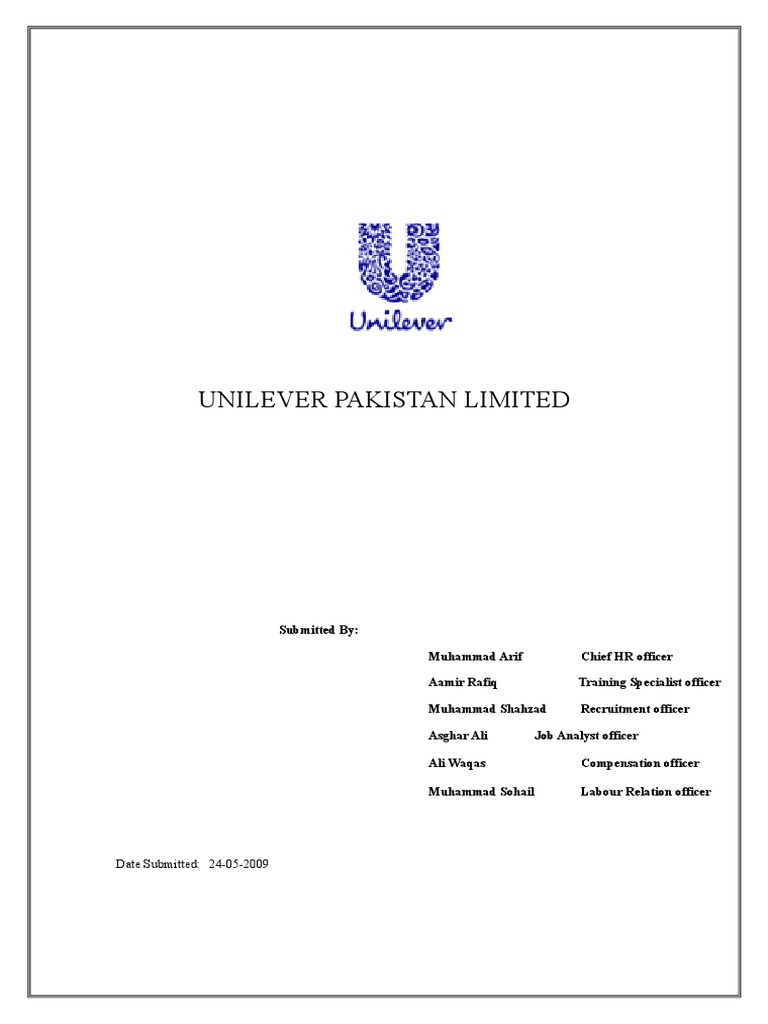 Unilever Training Development | PDF | Performance Appraisal | Perception