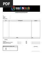 Form Pengajuan Dana Kas Kecil | PDF