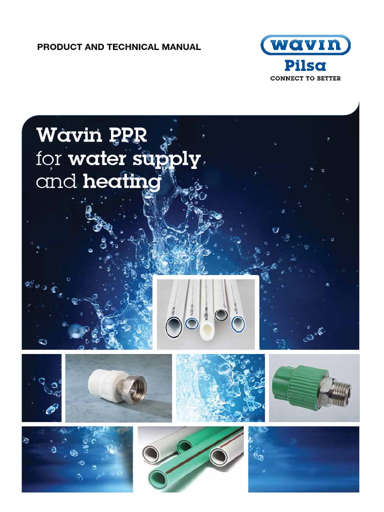 Wavin Pilsa PPR Technical Manual | PDF | Pipe (Fluid Conveyance) | Hvac