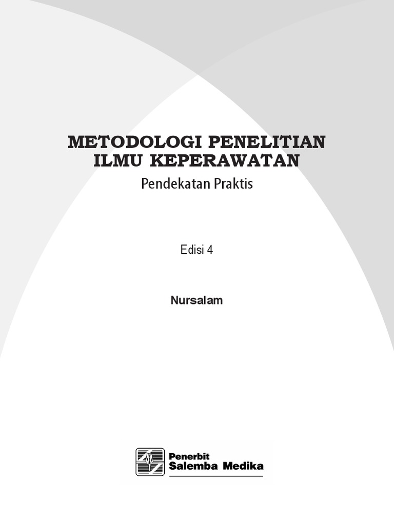 3-2metodologi Nursalam EDISI 4-21 NOV | PDF
