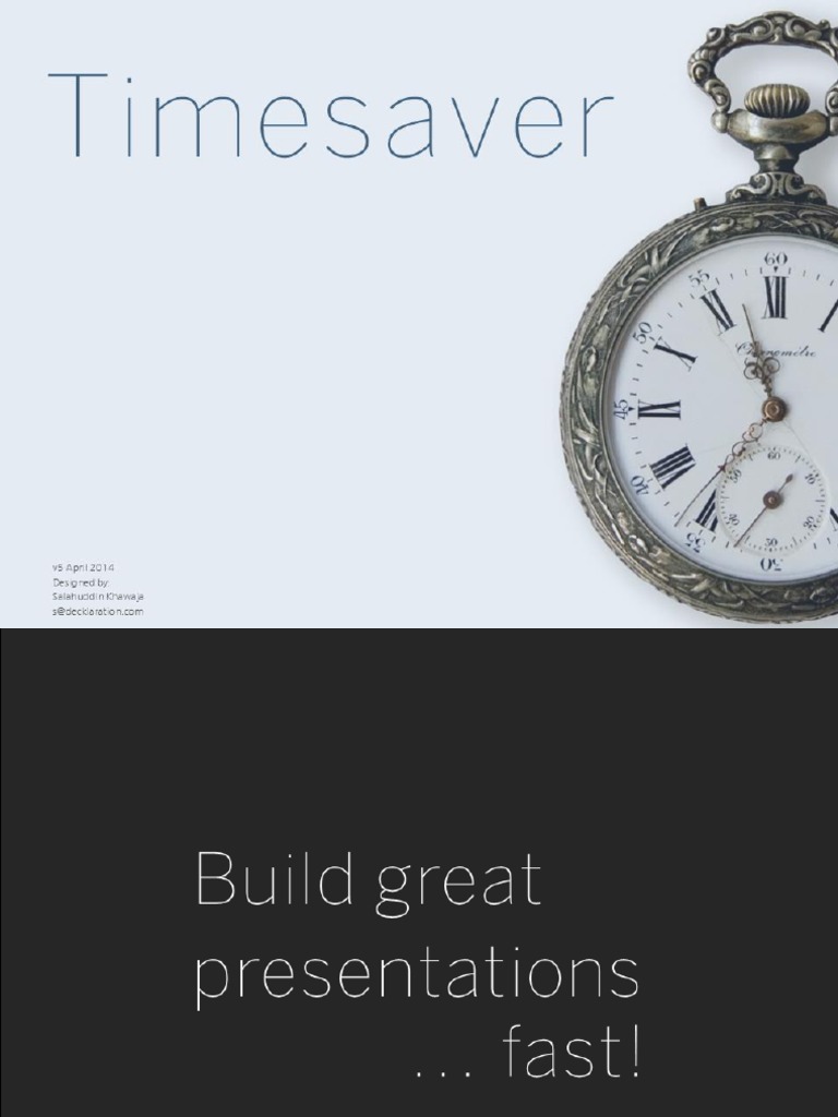 PowerPoint Timesaver v4 | PDF | Strategic Management | Business Process