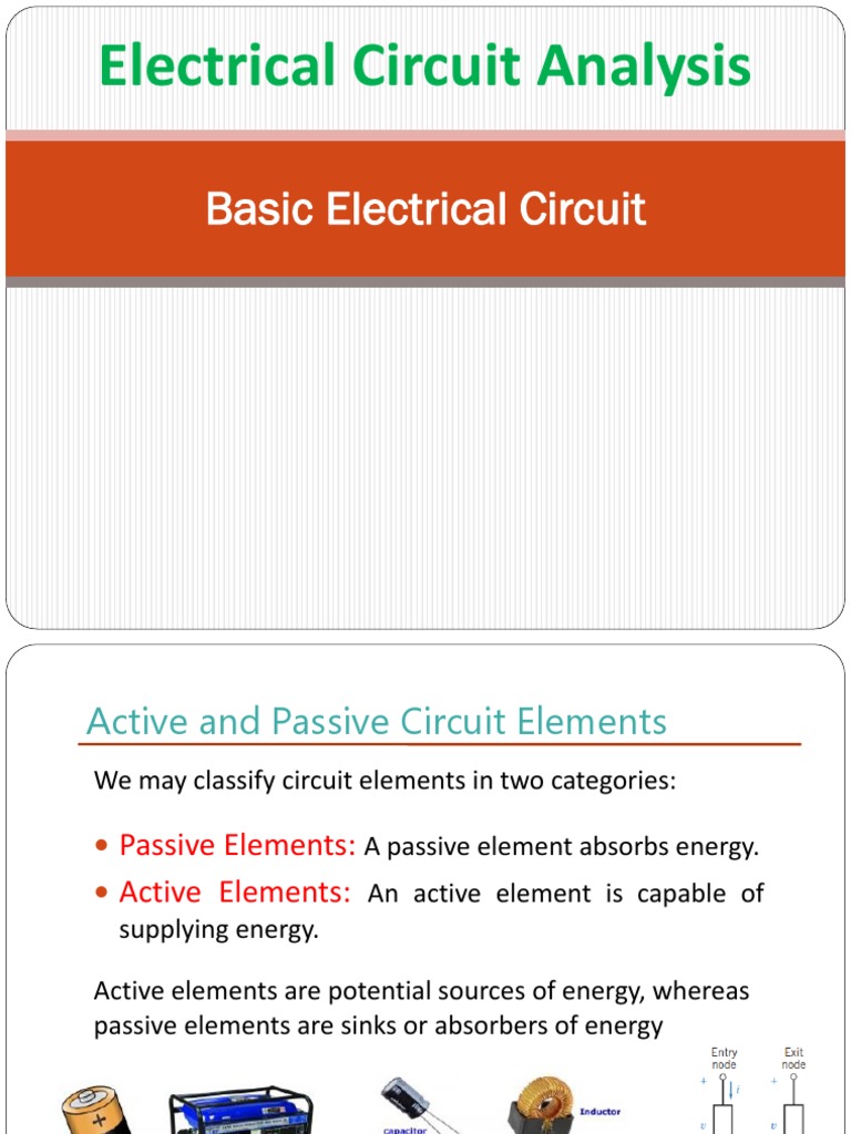 Passive & Active | PDF | Electrical Network | Passivity (Engineering)