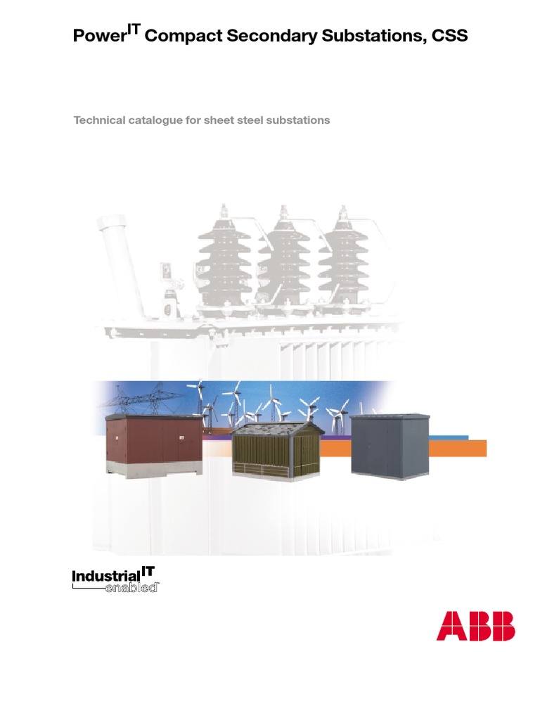 CSS Catalogue | PDF | Electrical Substation | Electric Power Distribution