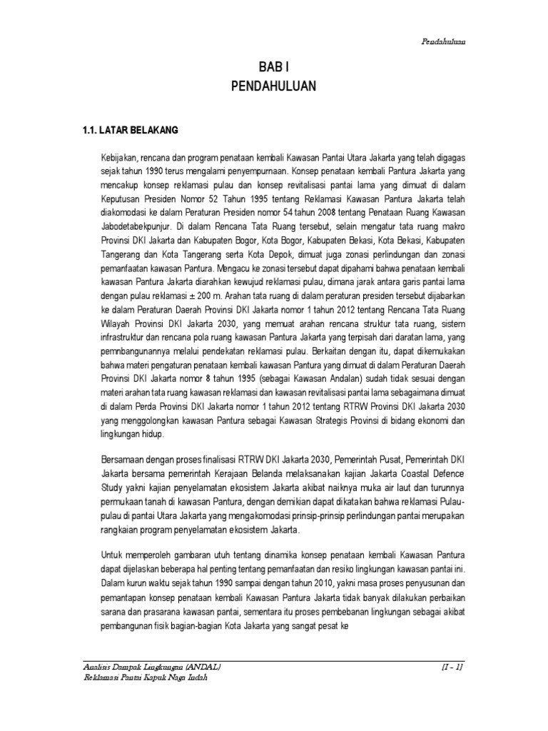 Dokumen KA Amdal | PDF