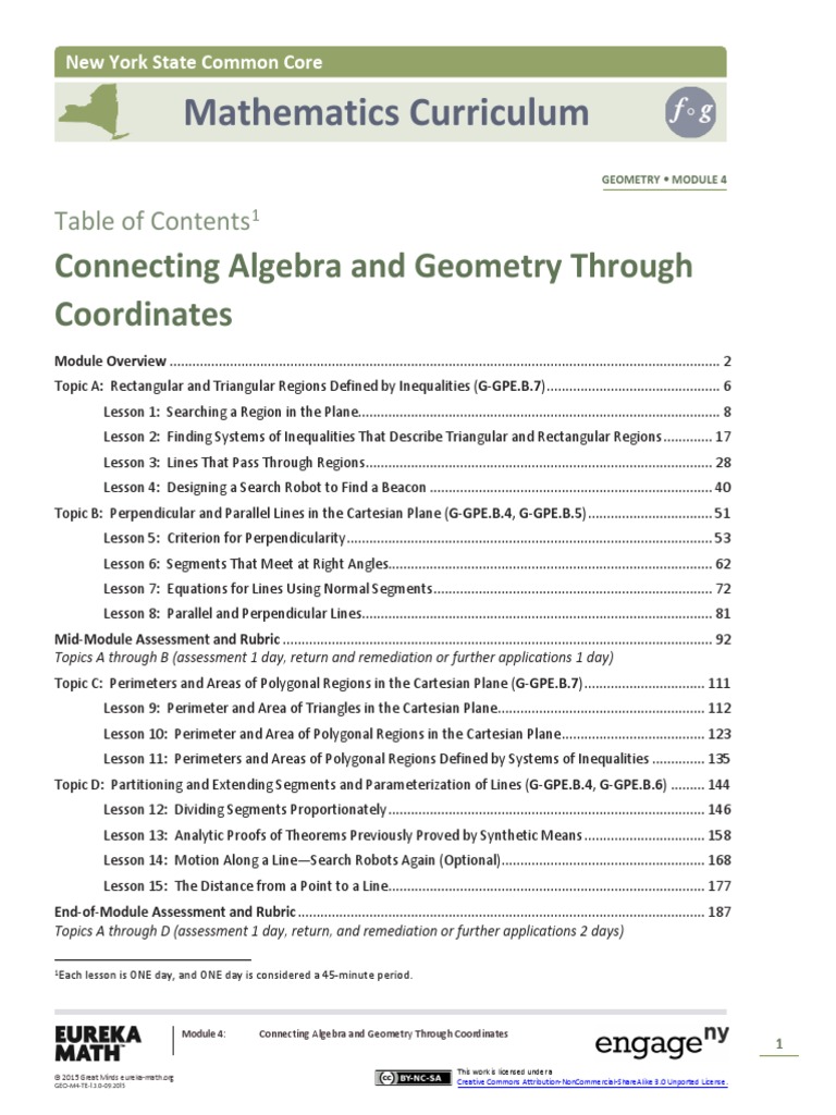 Geometry m4 Teacher Materials | PDF | Line (Geometry) | Geometry