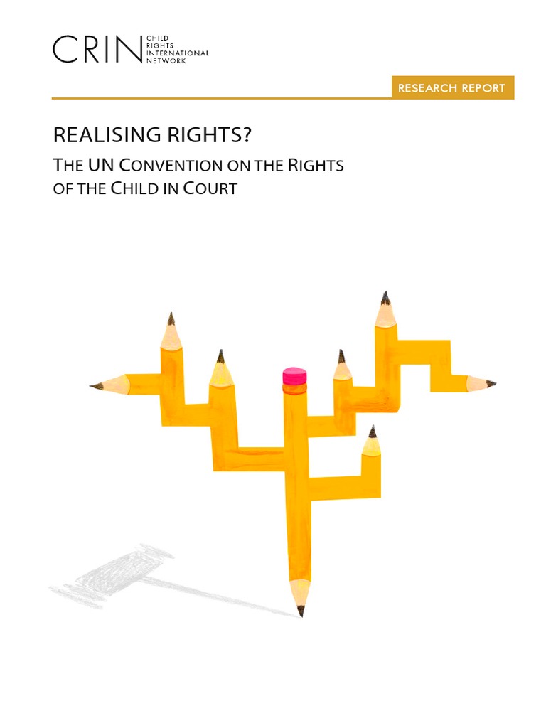 CRIN Uncrc in Court | PDF | Convention On The Rights Of The Child ...