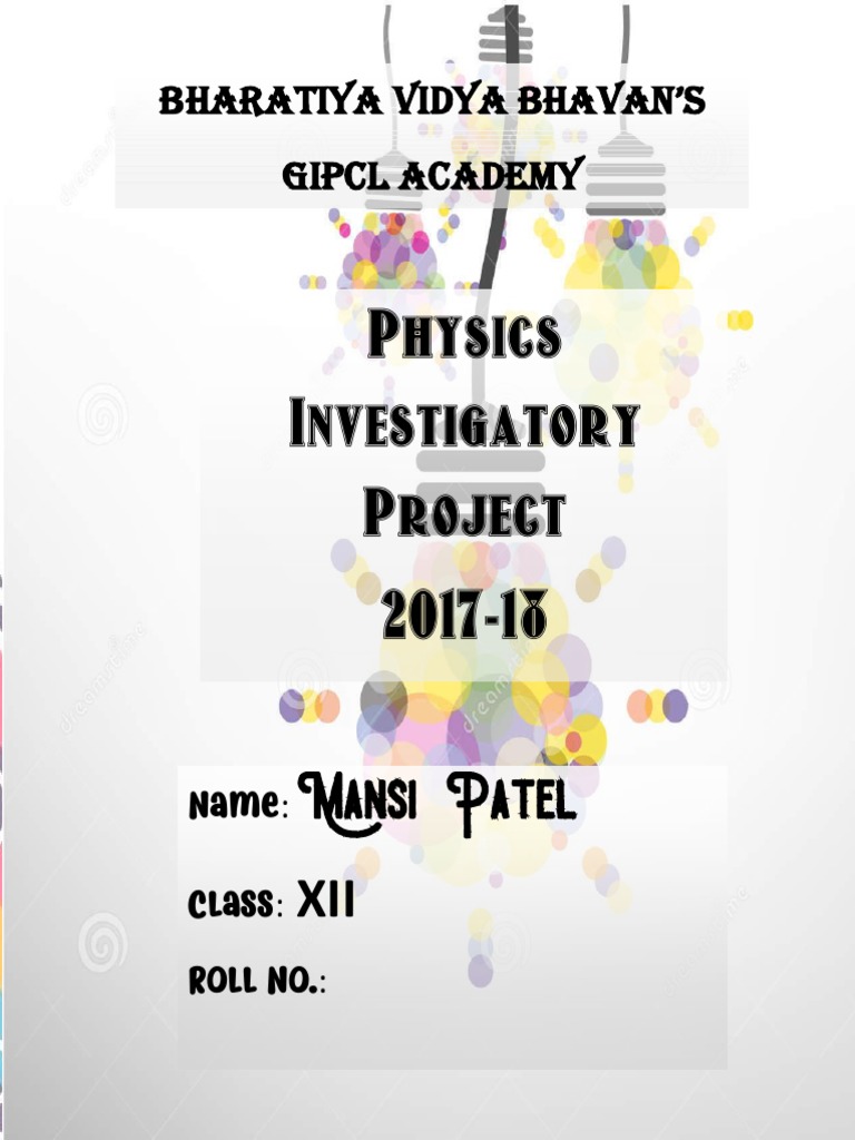 Physics Investigatory Project On Tangent Galvanometer | PDF ...