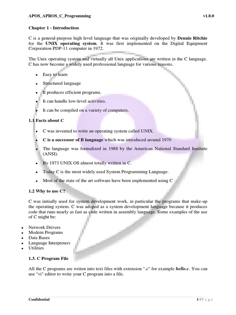 C Material | PDF | C (Programming Language) | Control Flow