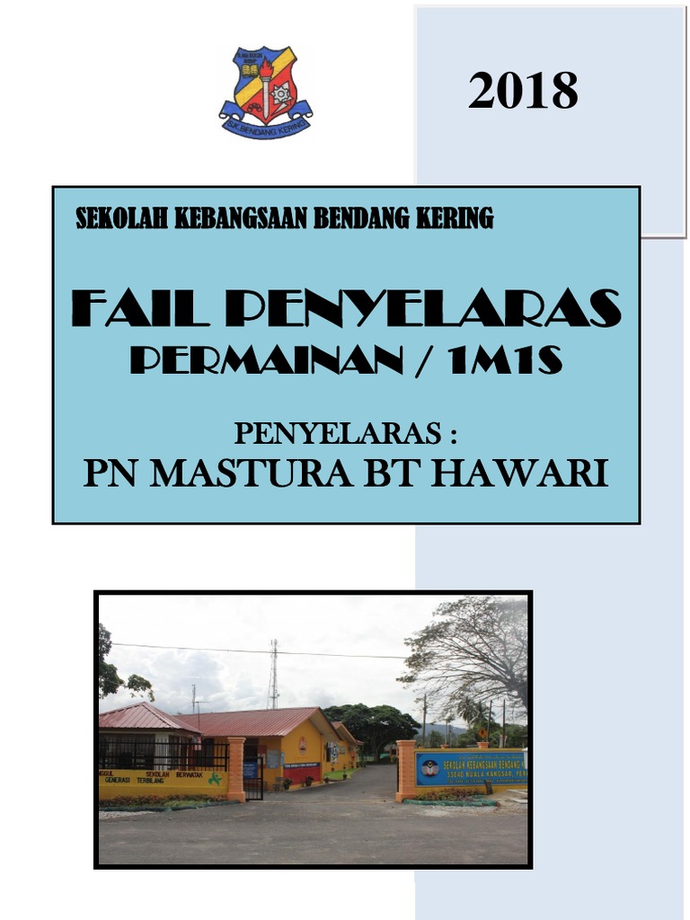 Cover Fail Penyelaras Fail Induk 2018 | PDF