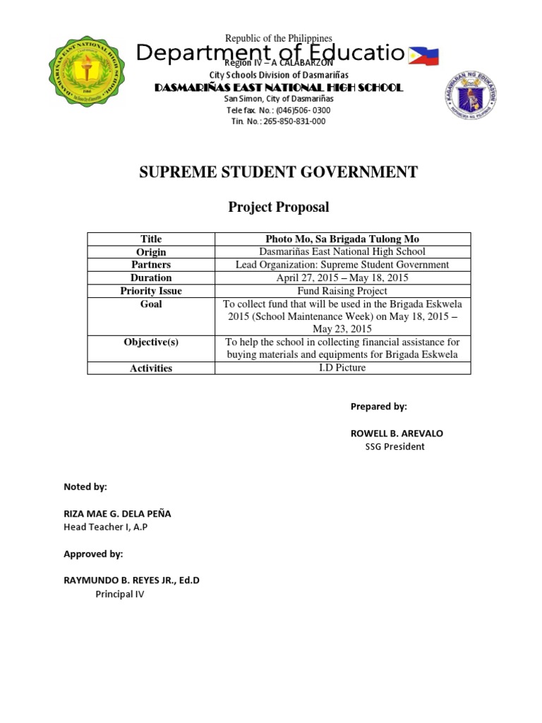 Project Proposal | Politics | Government