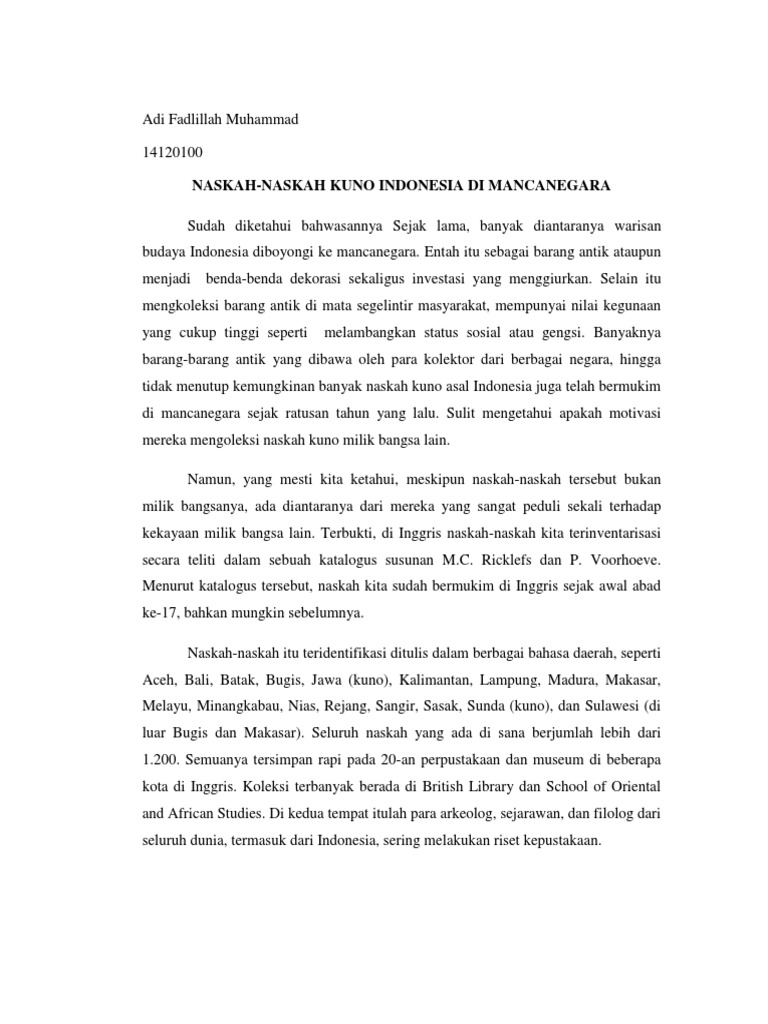 NASKAH | PDF | Klasik