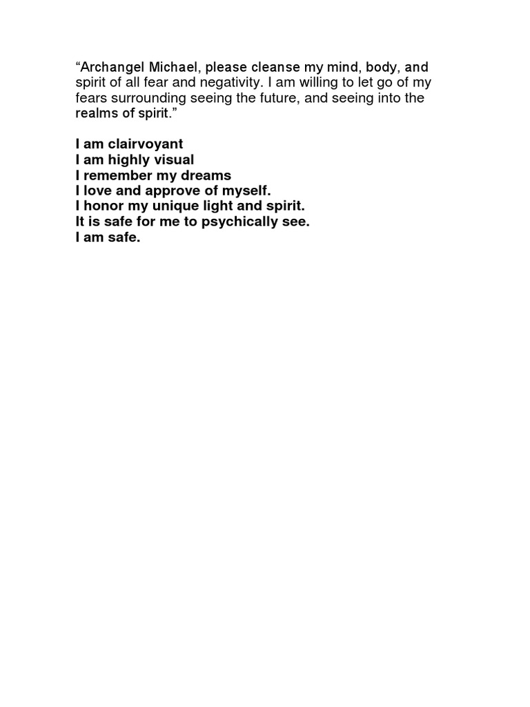 Archangel Michael | PDF