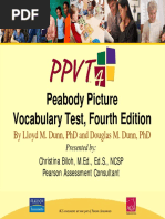 PPVT-5: Test Name (Abbreviation) | PDF | Learning Disability ...
