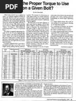 Nut Factor | PDF | Nut (Hardware) | Screw