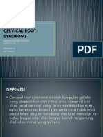 Cervical Root Syndrome | PDF