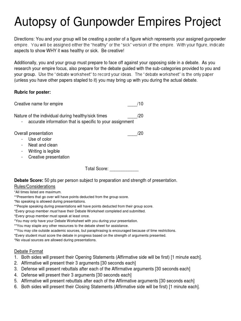 Autopsy of Gunpowder Empires Project 2018 | PDF | Cognition | Public Sphere