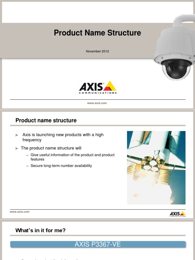 Axis P3367-VE Product Overview | PDF | Pixel | Electronic Engineering