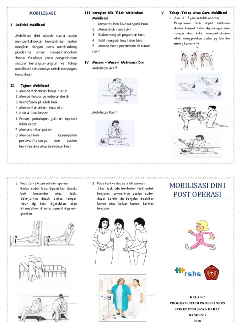 Leaflet Mobilisasi Dini Fix | PDF