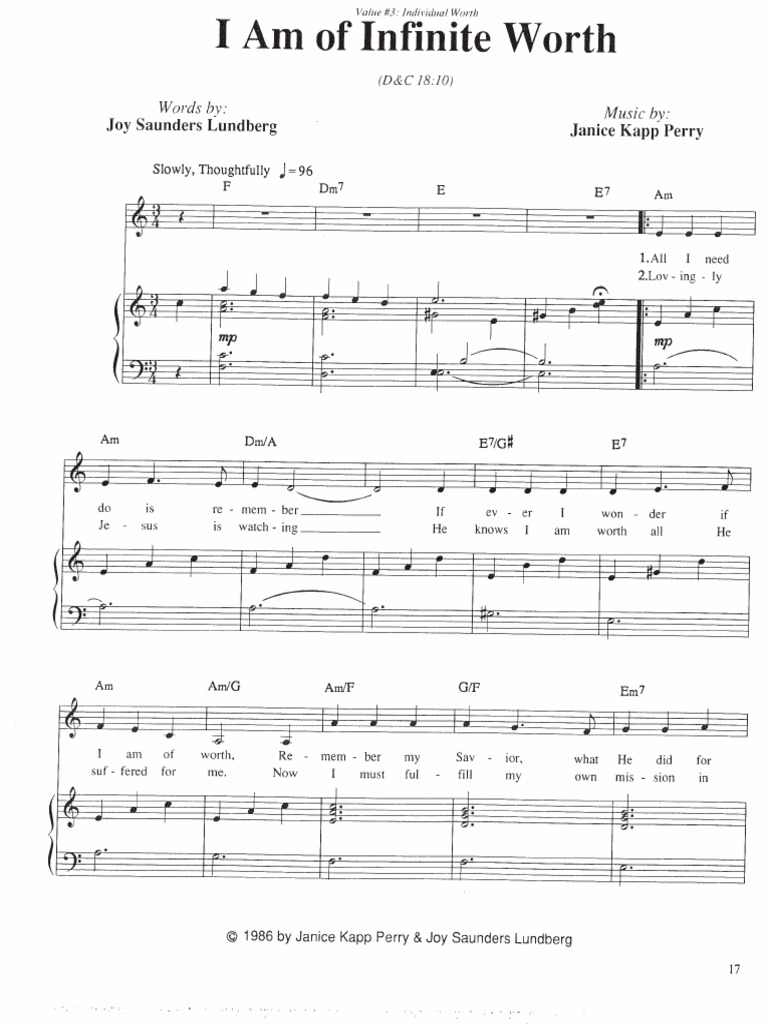 Soy de Inmenso Valor | PDF