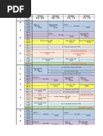 Final Invigilation Timetable 2024 | PDF