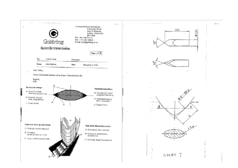Fritz Gyger Type 1 Stylus