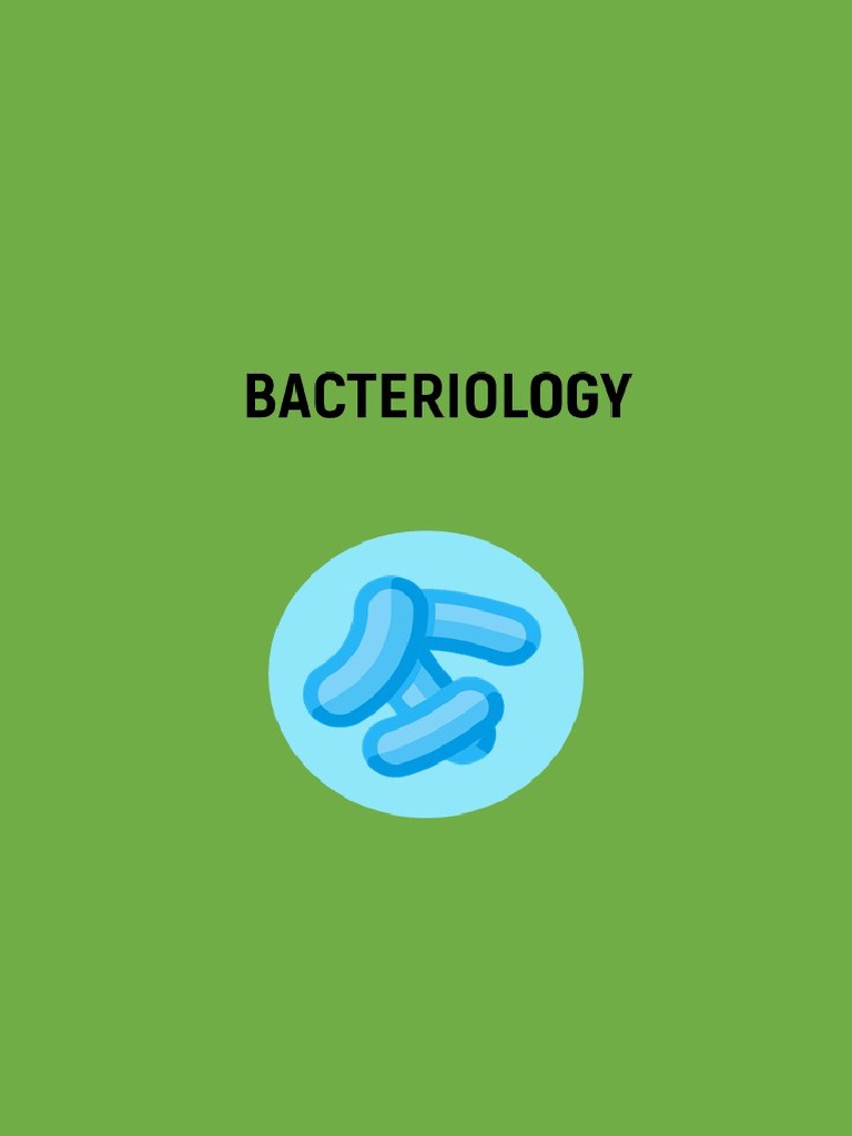 MUST To KNOW in Bacteriology | PDF | Streptococcus | Bacteria