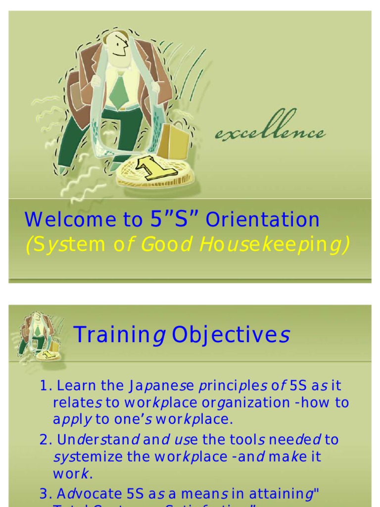 Get The Five-S Presentation Cheat Sheet – QQUM