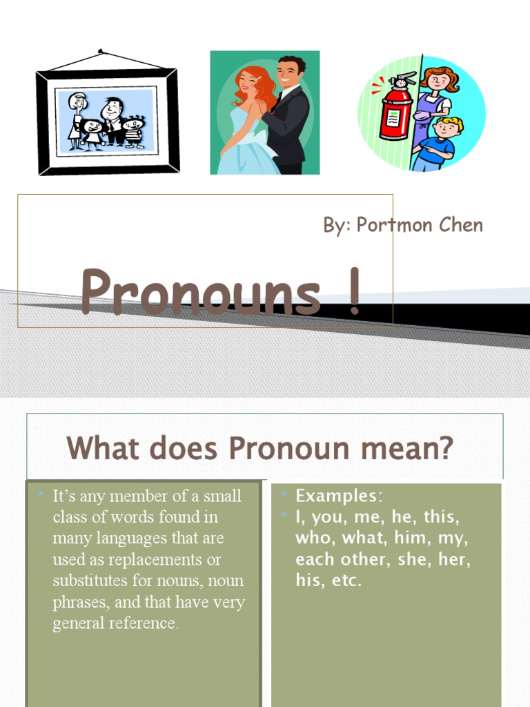 Understanding Pronouns: Definition & Examples | PDF | Art | Self ...