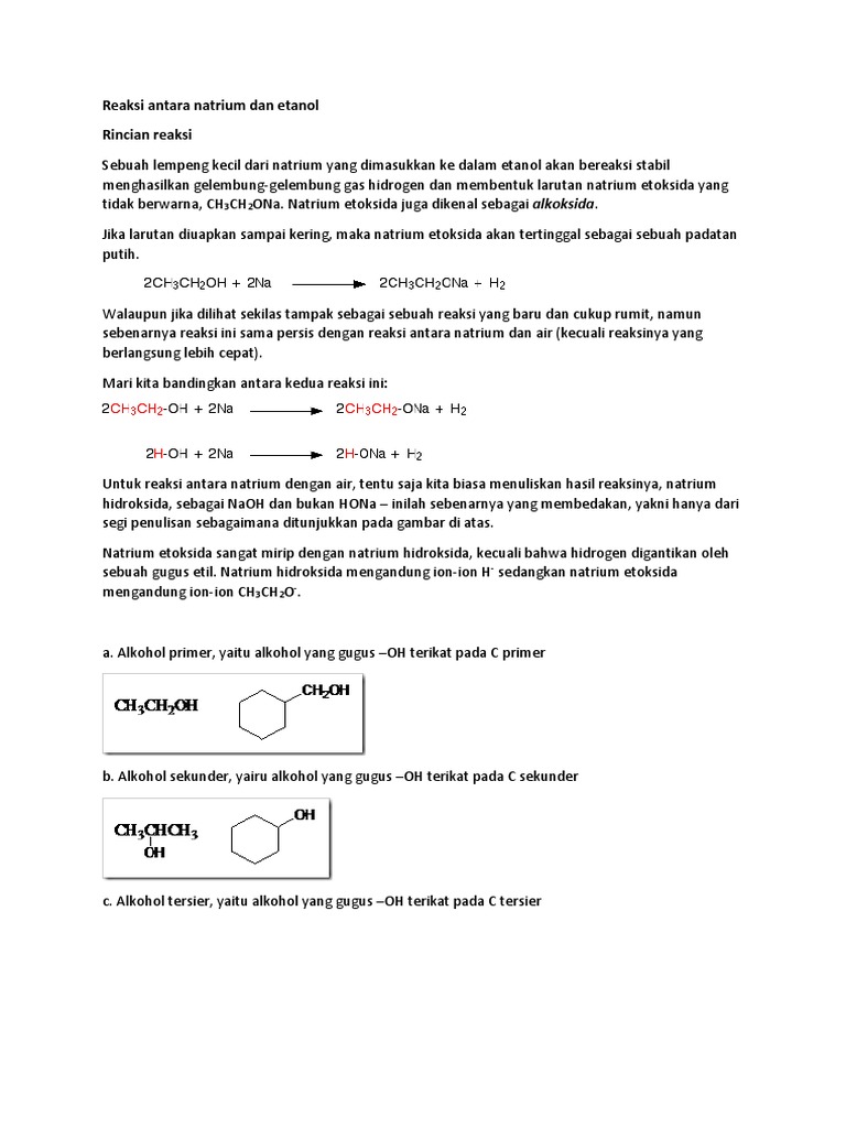 Pertanyaan Alkohol Alifatik | PDF | Teknologi & Rekayasa