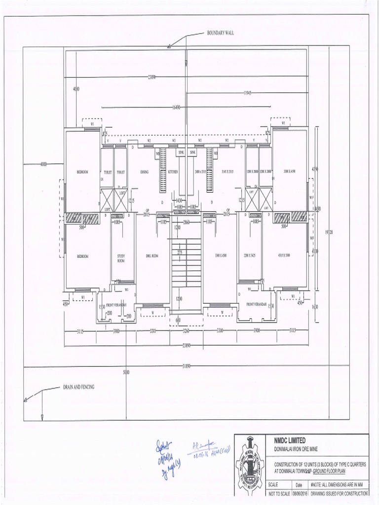 DRG 1 Ground Floor Plan | PDF