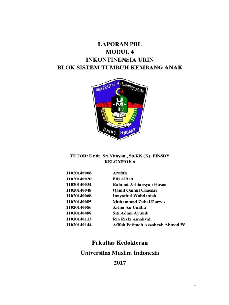 PBL Modul 4 Kelompok 6 | PDF