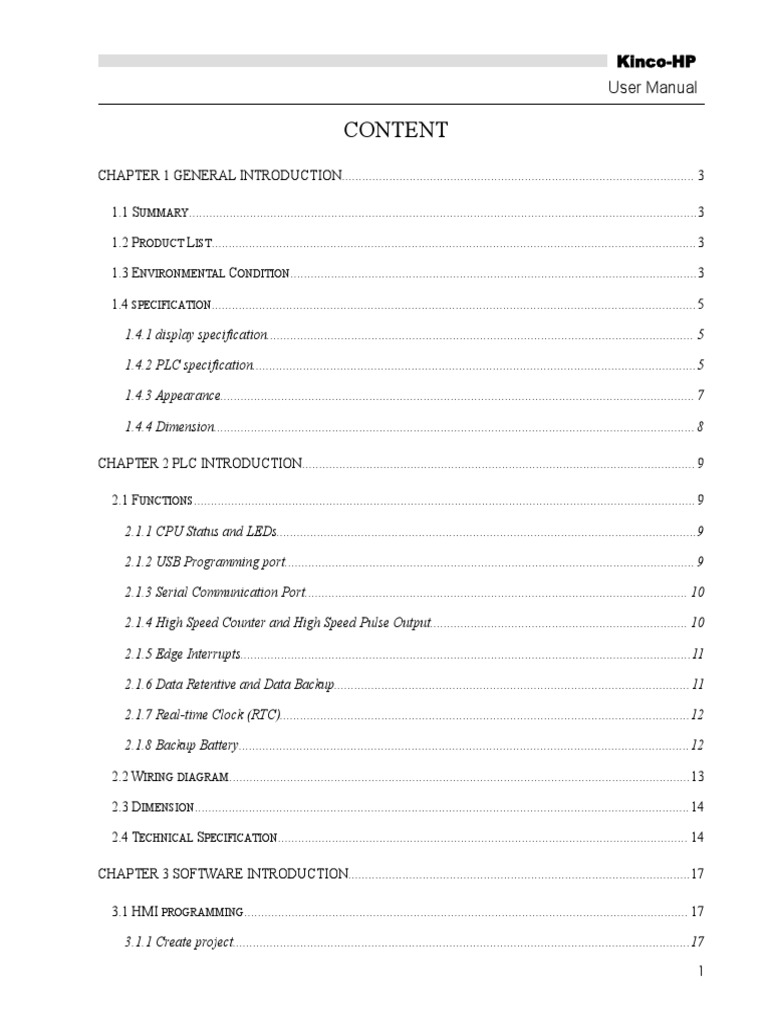 User Manual For HMI-PLC 201801 | PDF | Windows 7 | Central Processing Unit