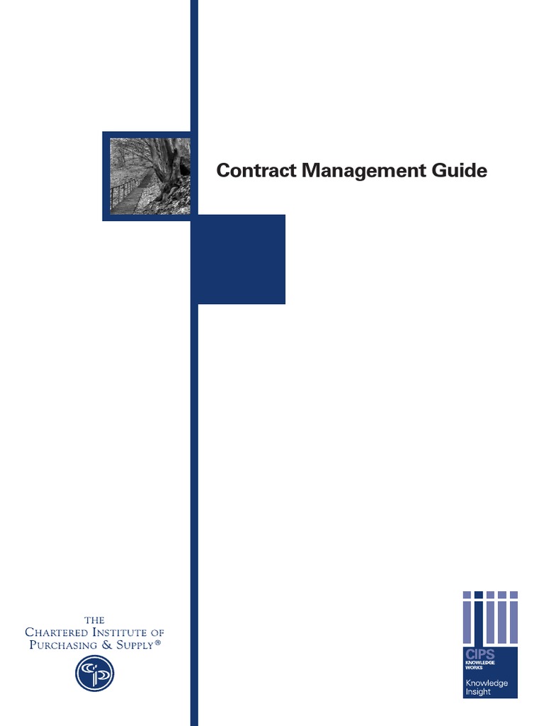CIPS - KI - Contract Management Guidev2 PDF | PDF | Risk | Procurement