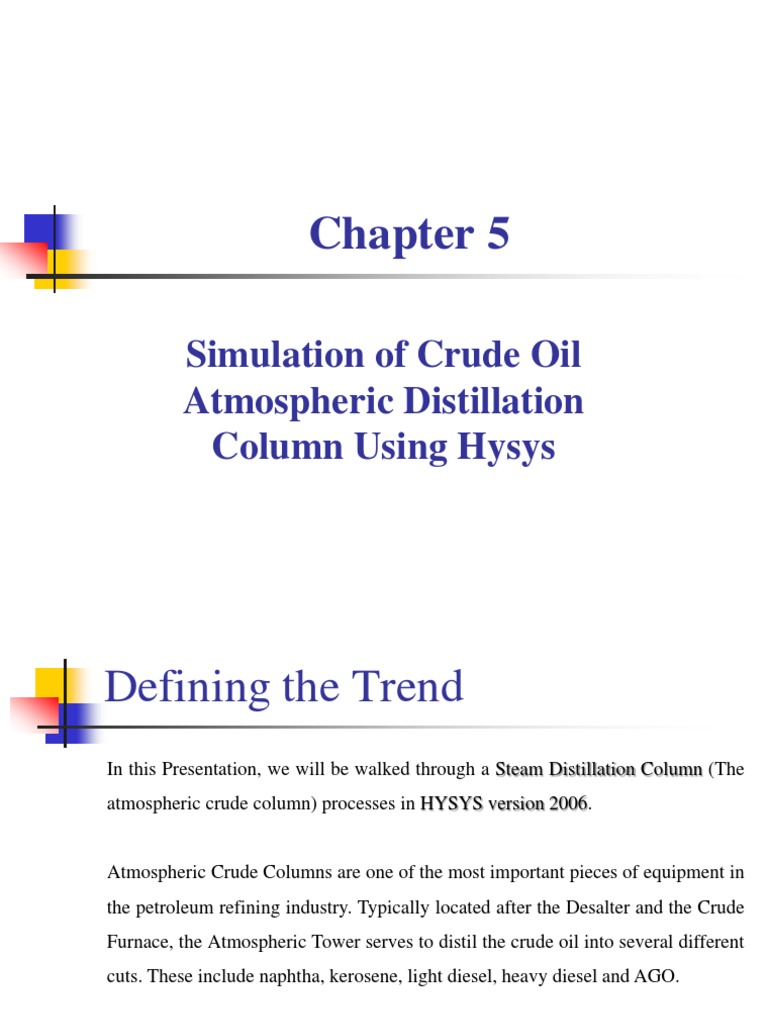 Chapter 5 (Simulation of Distillation Columns) | PDF | Petroleum ...