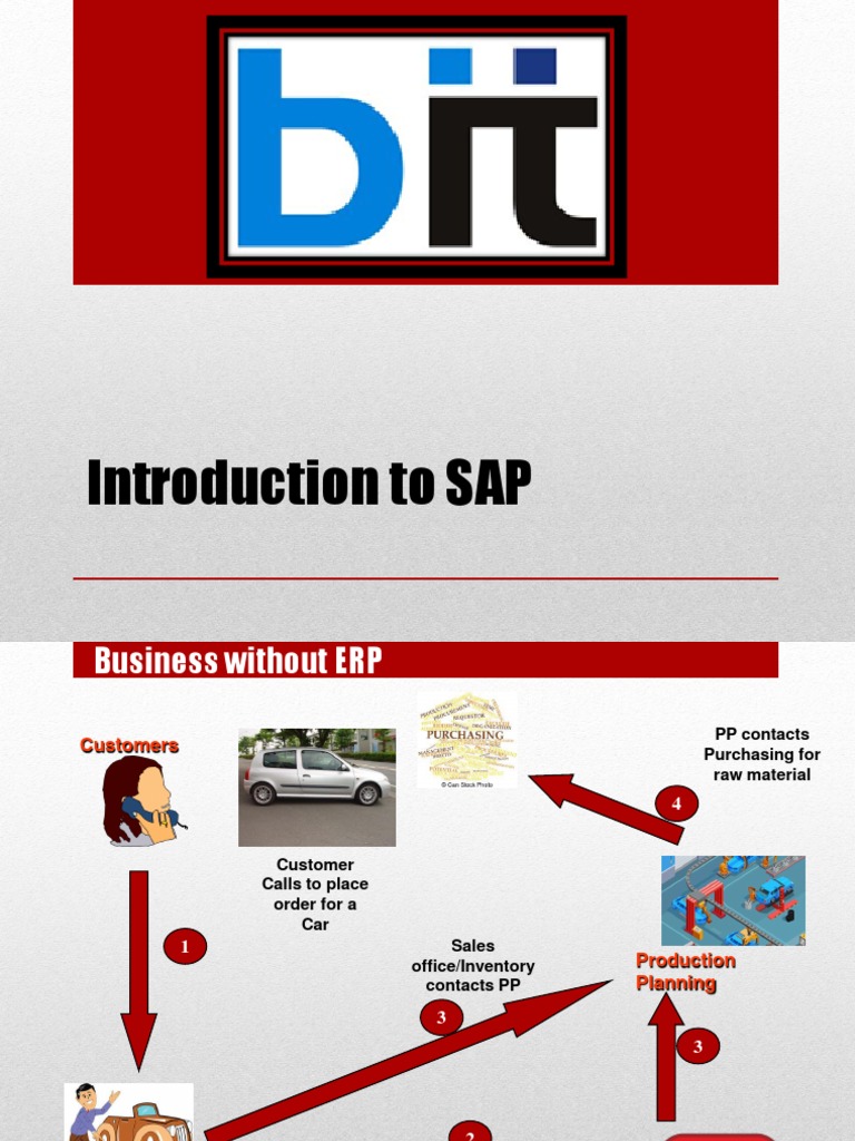 Introduction To SAP | PDF | Enterprise Resource Planning | Sap Se