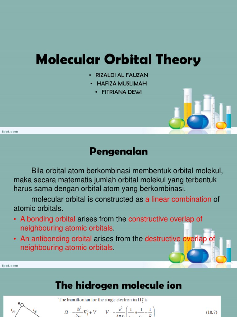 Understanding Molecular Orbital Theory | PDF | Molecular Orbital ...
