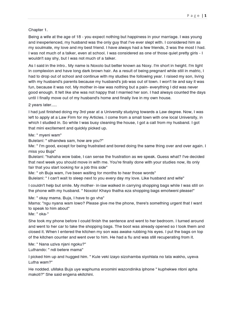 My Marriage Almost Broke Me-1 | PDF