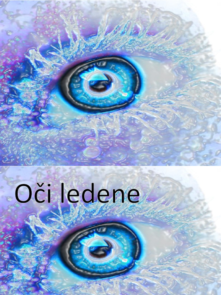 Dunja Ilic Oci Ledene Tekst | PDF