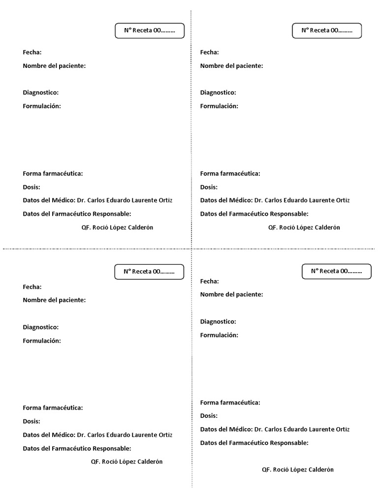 Libro Recetas | PDF | Farmacia | Farmacéutico