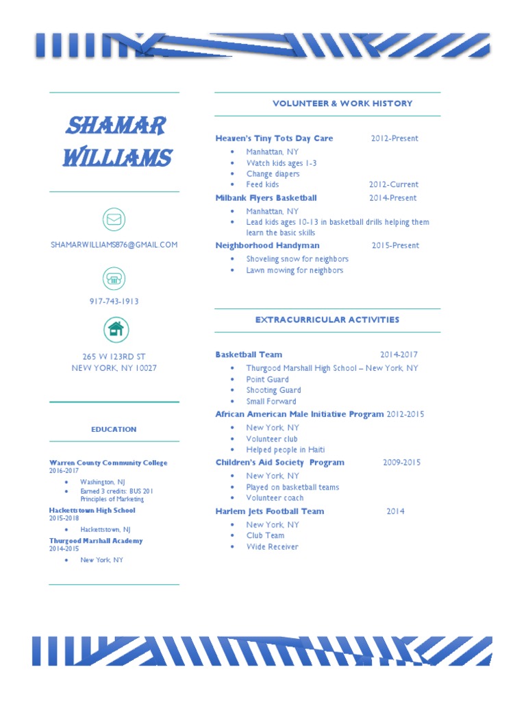 Williams Shamar 2018 | PDF