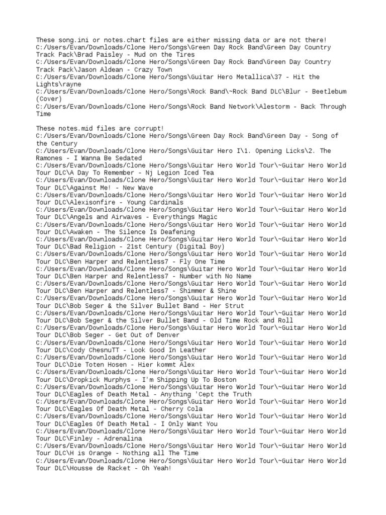 Bad Songs Pdf Leisure