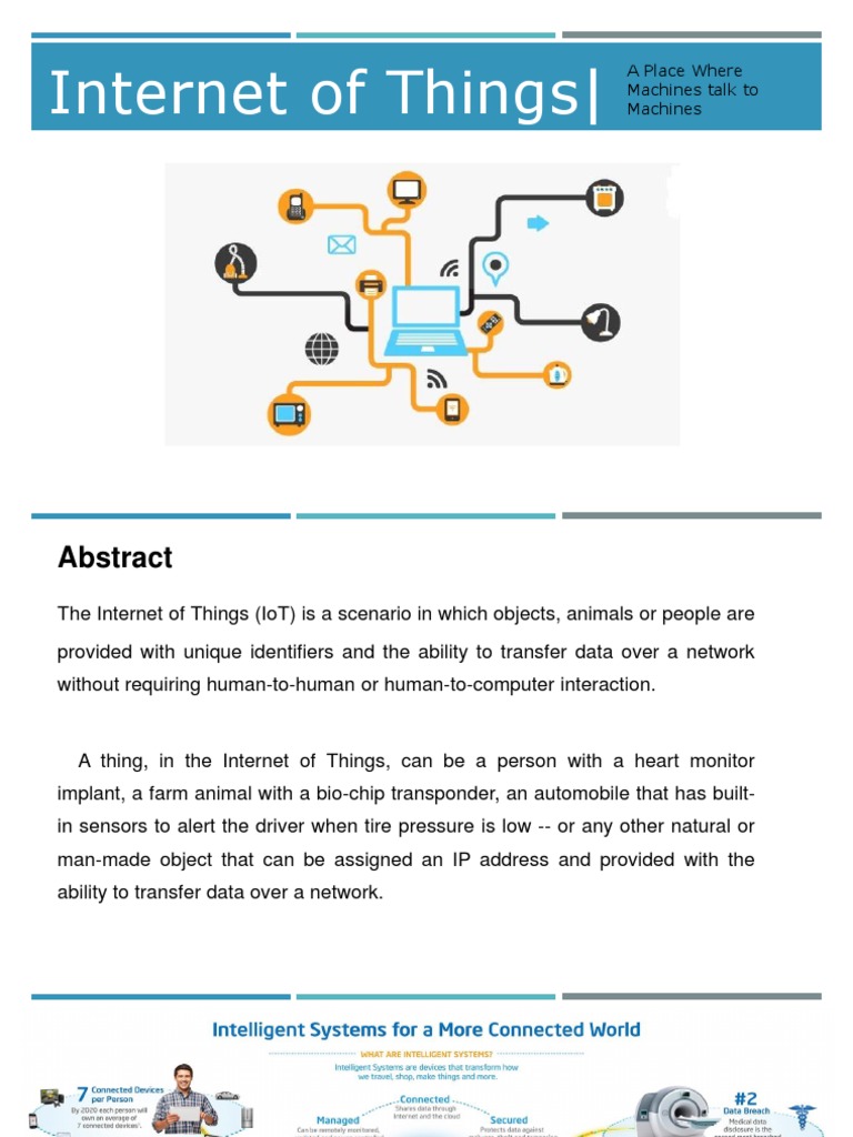 Understanding the Internet of Things (IoT) | PDF | Internet Of Things ...