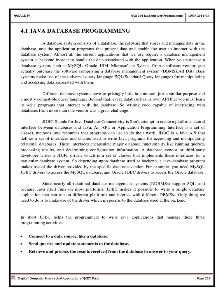 Module 4 Java | PDF | Port (Computer Networking) | Network Socket