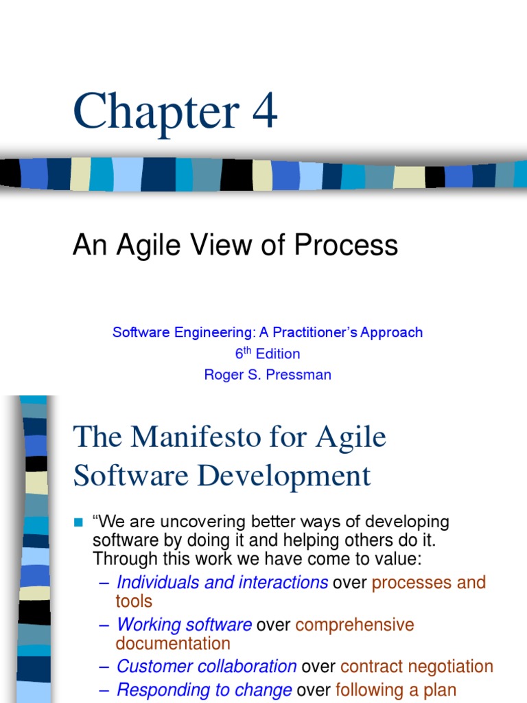 An Agile View of Process: Software Engineering: A Practitioner's ...