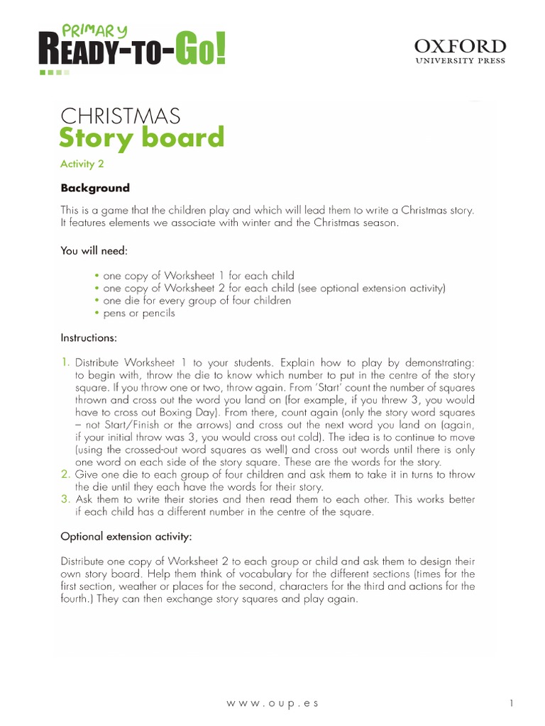 Christmas Storyboard | PDF