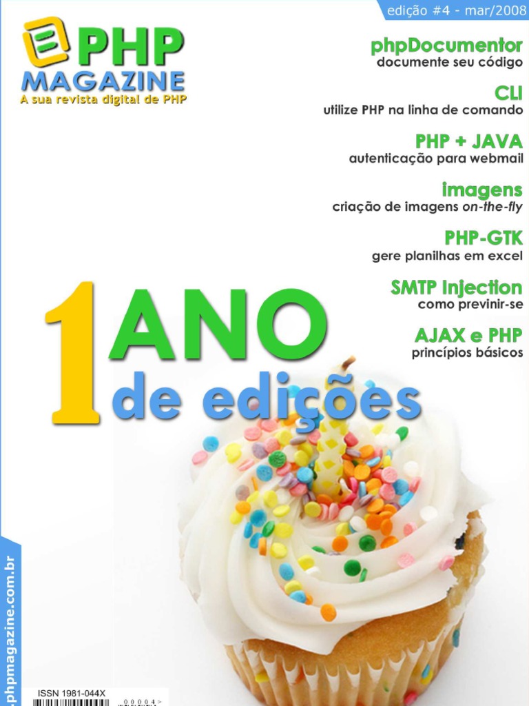 PHP Magazine 004 | PDF | Php | Linguagem de script