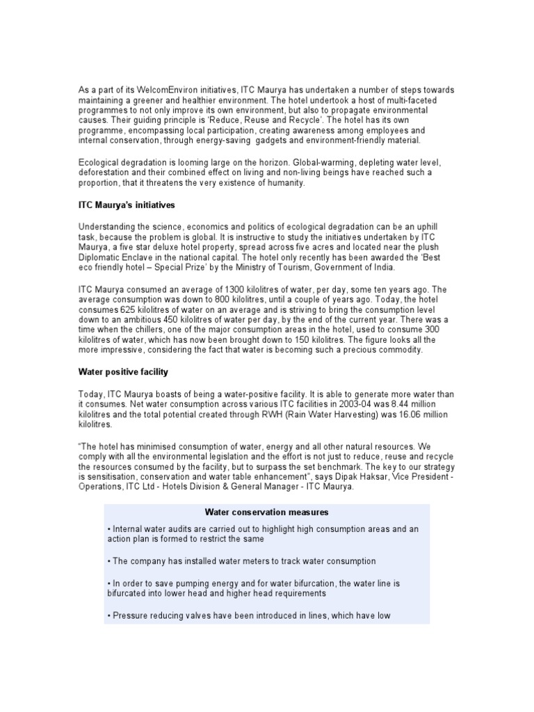 Energy Conservation | PDF | Water Conservation | Water