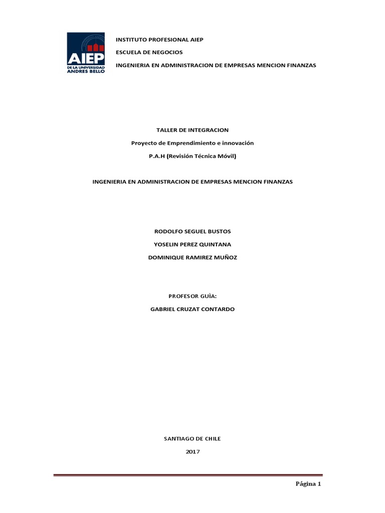 Taller Integrado Informe Final | PDF | Análisis FODA | Software